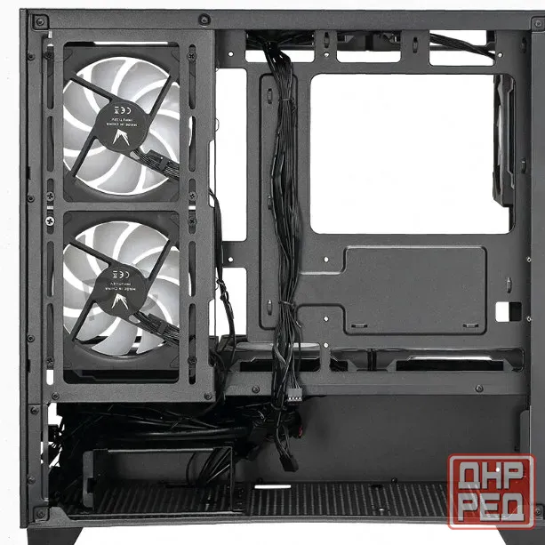 Корпус Matx Formula Crystal z1m, Mini-tower, Без бп, Черный [cristal ...
