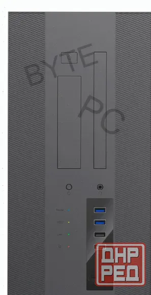 Корпус Mini-tower Powerman (ek303bk) Без бп, Mini Itx, Black, no Led ...