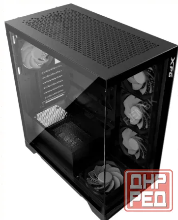 Компьютерный Корпус Xpg Invader x Black (invaderxmt-bkcww) Mid-tower ...