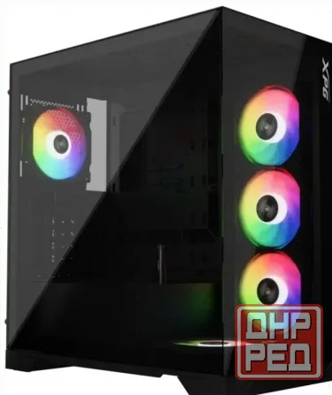 Компьютерный Корпус Xpg Invader x Black (invaderxmt-bkcww) Mid-tower ...
