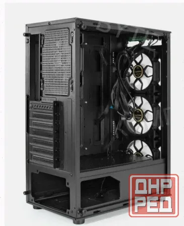 Корпус Midi-tower Exegate [i3 Base ex294967rus] Atx, Без бп, Черный ...